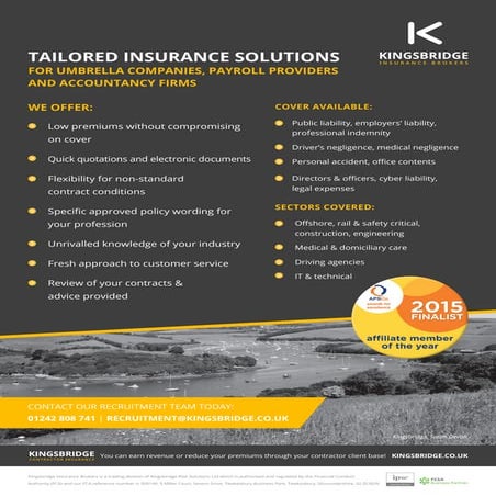 Kingsbridge Umbrella Insurance - A4 | PDF