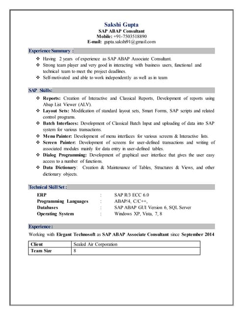 Shubham' Resume | PDF