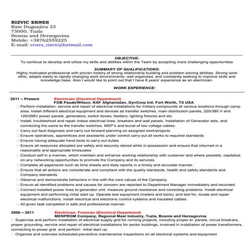 Daniel Hamsonresume | DOCX