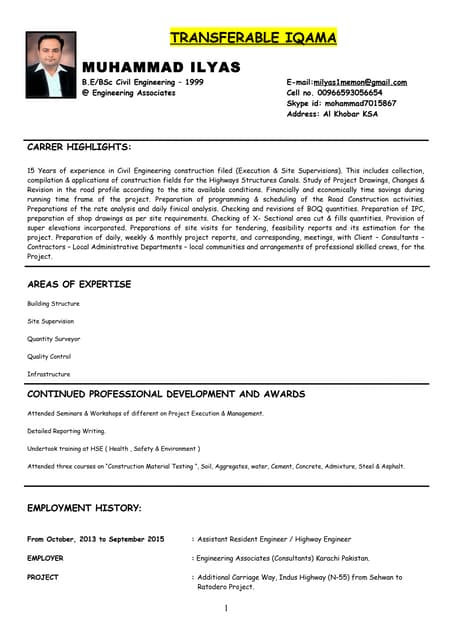 Jr. Civil Engineer Portfolio | PDF