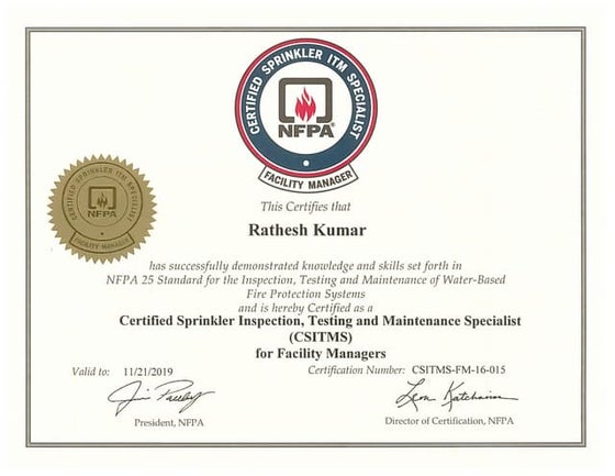 CSITMS - Certified Sprinkler Inspection,Testing and Maintenance ...