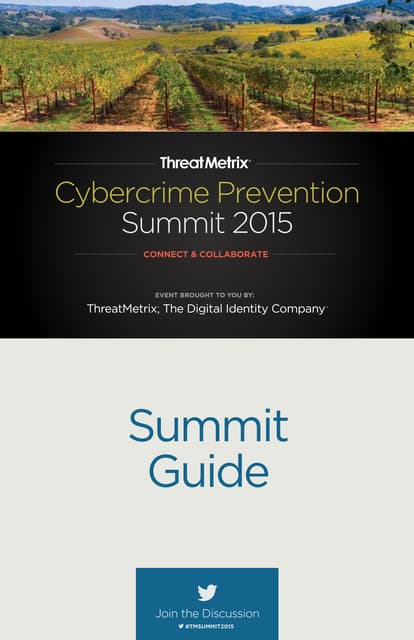 ThreatMetrix Fraud Network Presentation | PPT