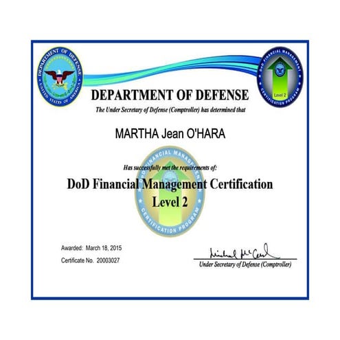 FM Certificate | PDF