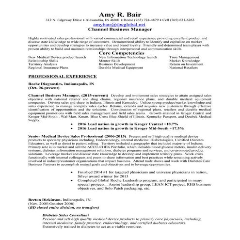 Amy's Resume 2017 | PDF