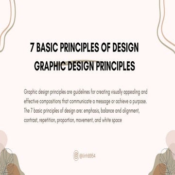 7 basic principles of graphic design | PDF