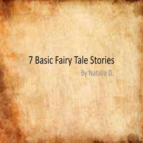 7 basic stories | PPTX