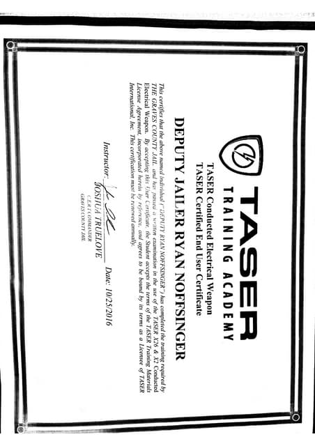 OC Certification | PDF