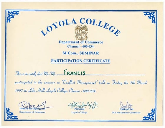 DSQ Software_Service Certificate | PDF