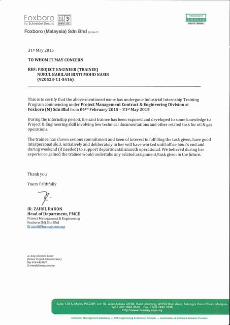 Testimonial Letter | PDF | Real Estate Industry | Industries