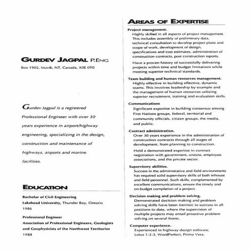 Gurdev Resume | PDF