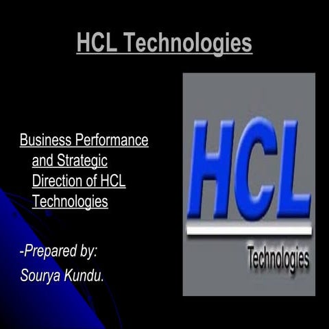 HCL Technologies | PPT