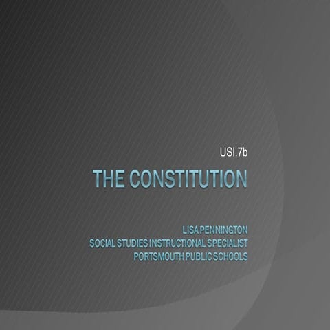 7b constitution | PPT