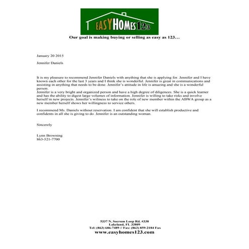 AME reference letter | PDF