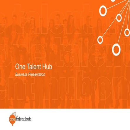 Talent hub presentation | PPTX