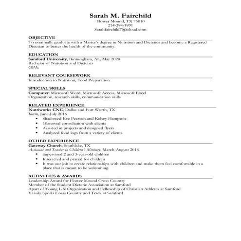 Anne resume update 9 | PDF