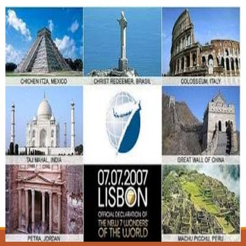 7 benda ajaib dunia | PPTX