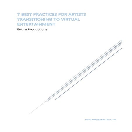 Virtual Conference Management & Production | PDF