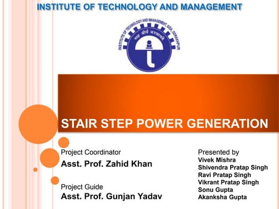Footstep power generation system Final year be project | PDF