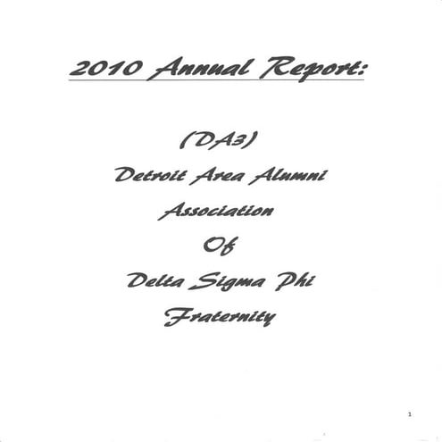 DA3_Annual_Report_2010 | PDF