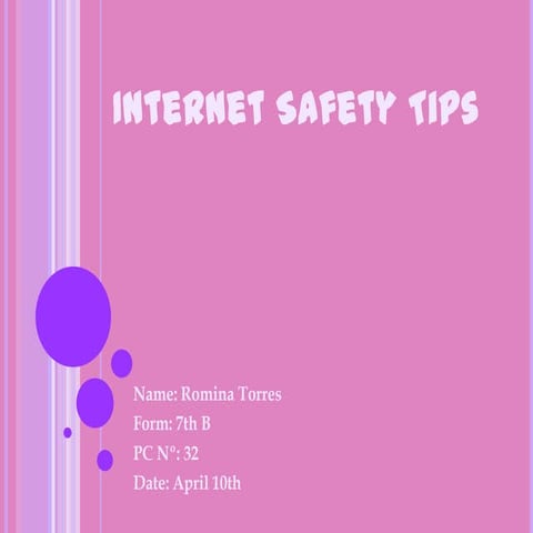 Be Safe Online2 | PPT