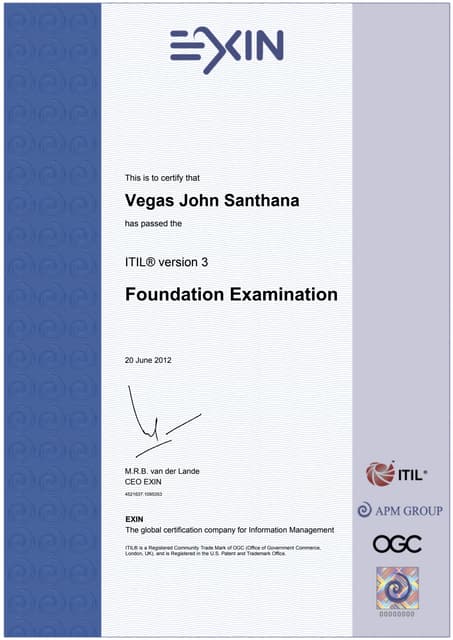 ITIL Version 3 | PDF