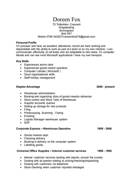 Doreen Fox presentations