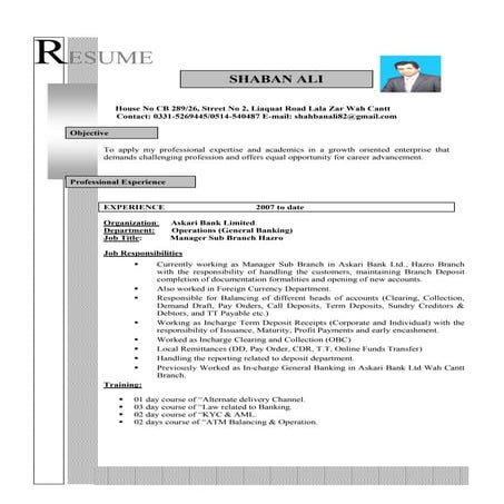 Shaban CV (1) | PDF