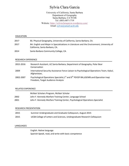 sinclair.resume.dec2014 | PDF