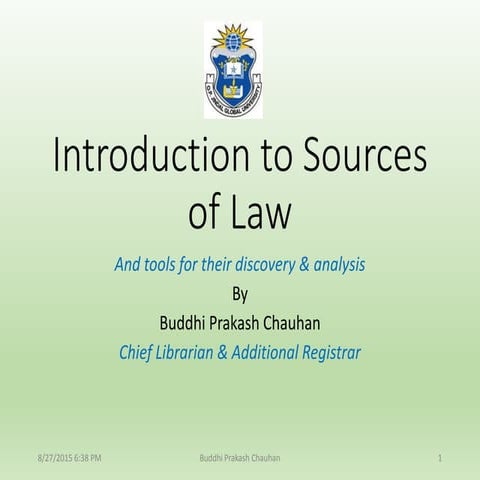 Legal Information | PPT