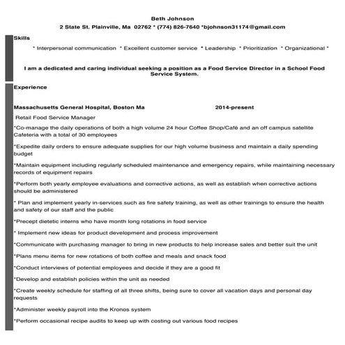 resume Westwood FSD | PDF