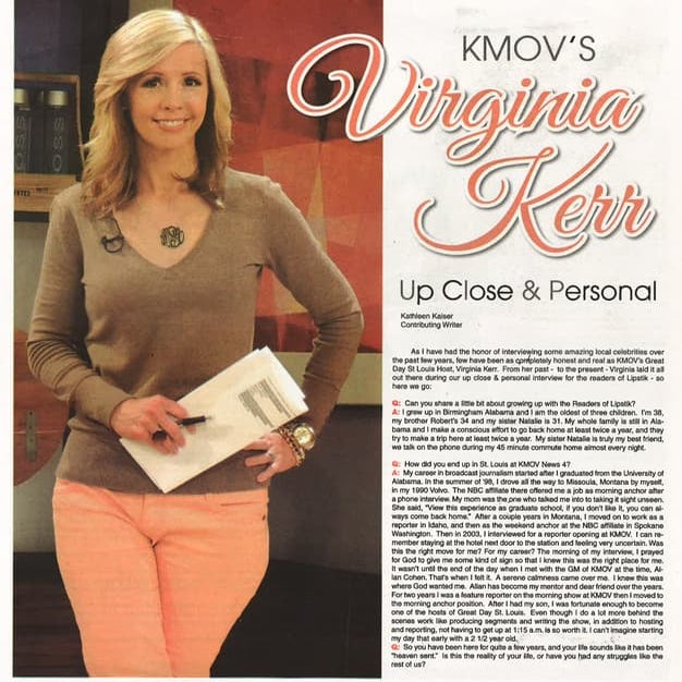 Great Day St. Louis - VIRGINIA KERR Interview | PDF