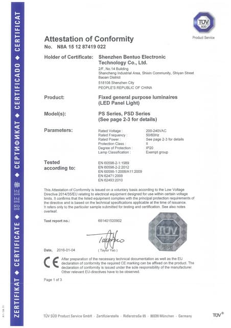 2.CE-EMC Certificate | PDF