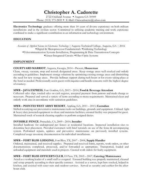 Chris Czajka Resume | PDF