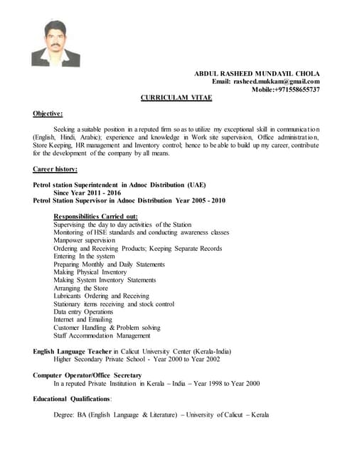 suleman c.v | DOCX | Technology & Computing