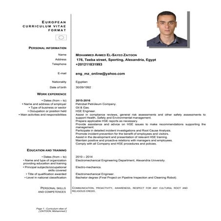 SAFETY CV UMAIR | DOC