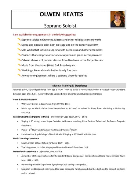 Rhona Coogan CV | PDF