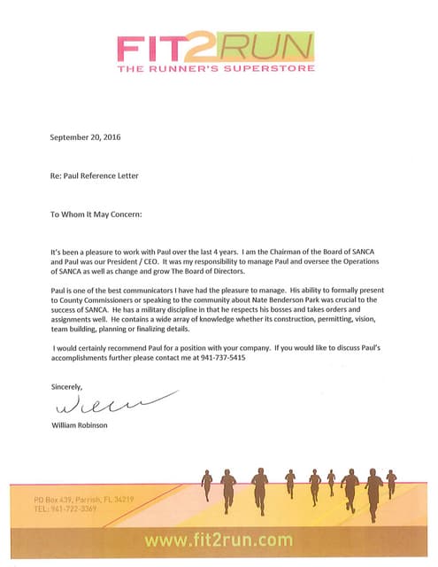 Randy Benderson Rec letter | PDF