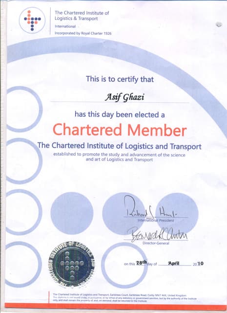 ASITF (English)_ASITF Certificate | PPT