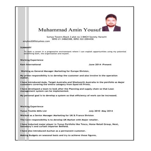 Amin CV | DOC