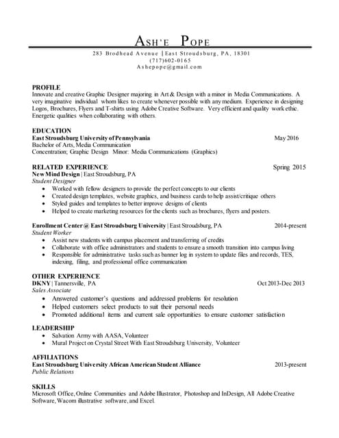 Resume | PDF
