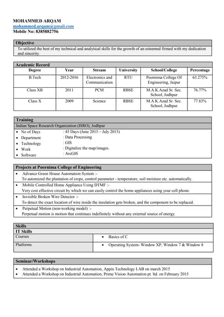 Capgemini internship letter | PDF