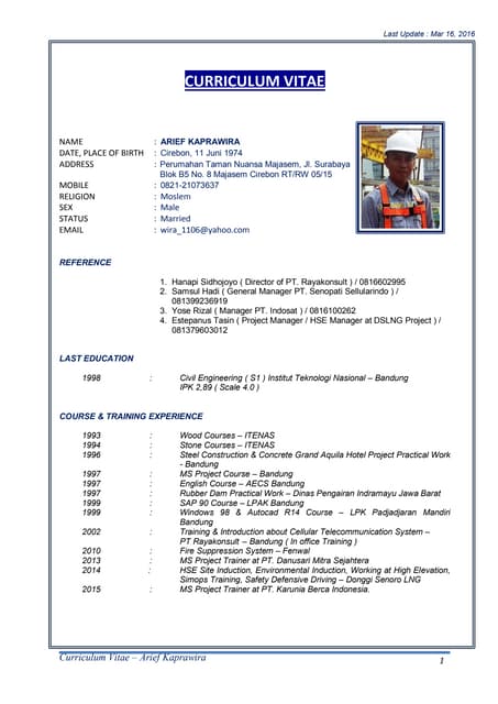 CV_Julius Gunawan | PDF