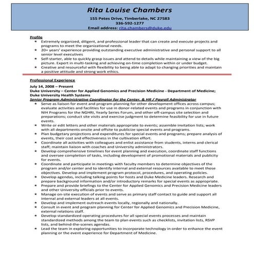 Lisa Woods - Resume 2 | DOCX