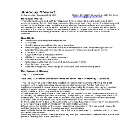 Anthony__Stewart__CV_(2) | PDF