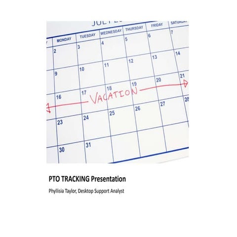 PTO Tracking | PPT