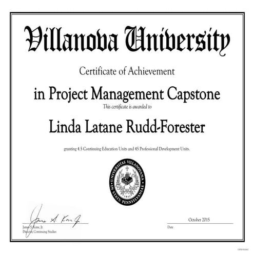 Mastering Project Management Capstone | PDF