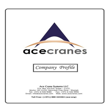 Ace Cranes PRE - Q | PDF