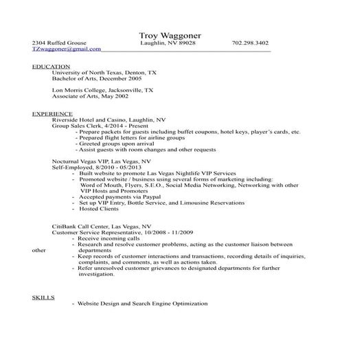 Byron Long ~ Branding MarComm and CRM Resume ~ 2013 | PDF