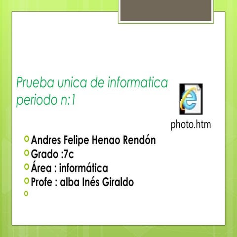 Andres felipe henao 7c | PPTX