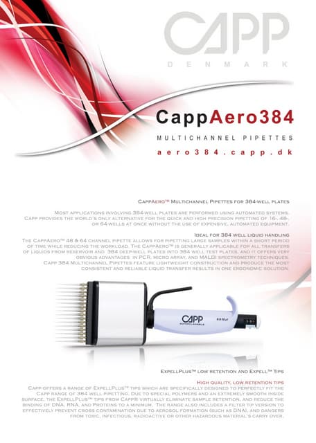 Capp pipette controller | PDF